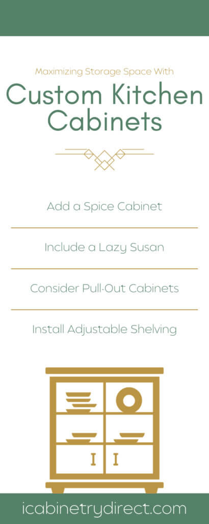 Maximizing Storage Space With Custom Kitchen Cabinets